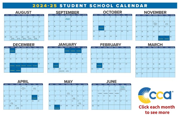 2024/2025 School Calendar | Genially