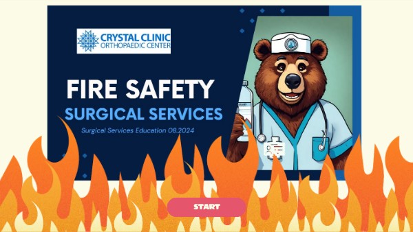 Fire Safety Surgical Services 2024 | Genially