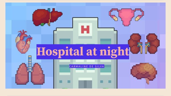 Hospital at night