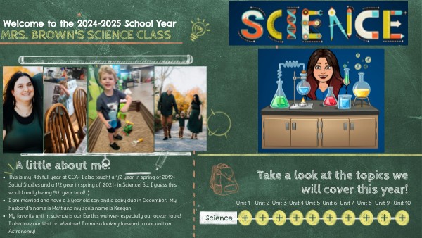 2024-2025 Science Getting Started