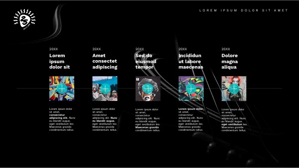 25 year Timeline Mobile