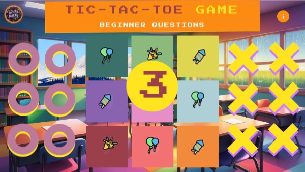 Tic Tac Toe Warm Up | Genially