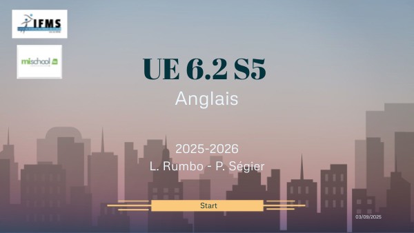 UE 6.2 S5 - Présentation article | Genially