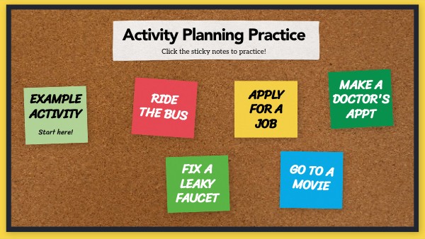 Activity Planning Practice