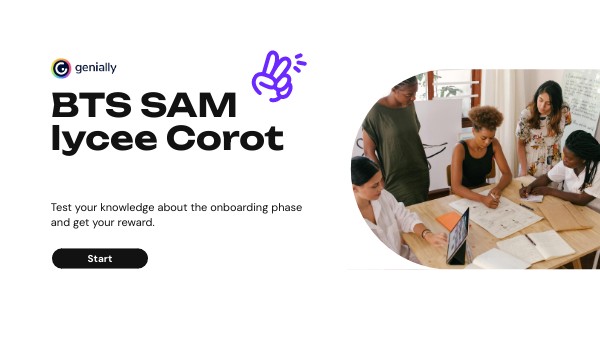 Jeu d'intégration Lycée corot SAM