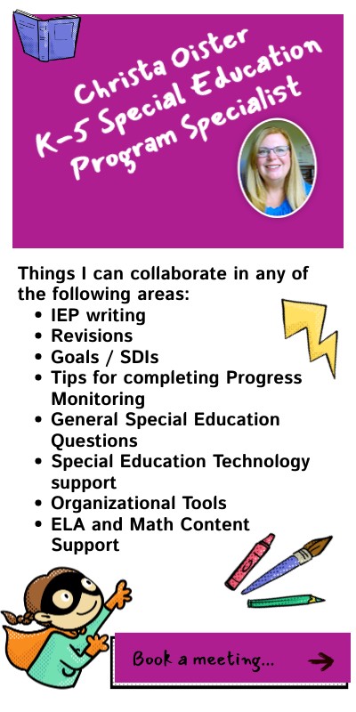 Christa Oister, Program Specialist