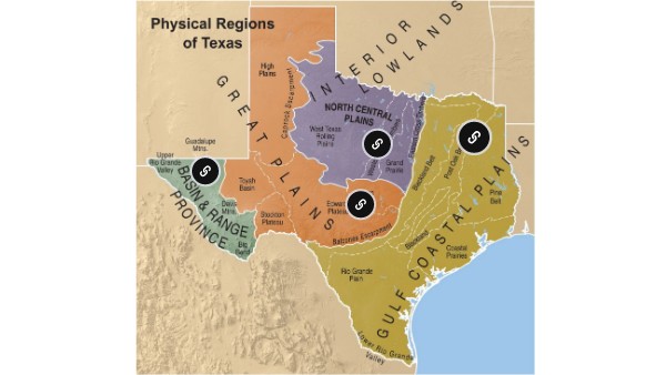 Interactive Regions of Texas | Genially