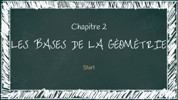 Chap 2 les bases de la géométrie | Genially
