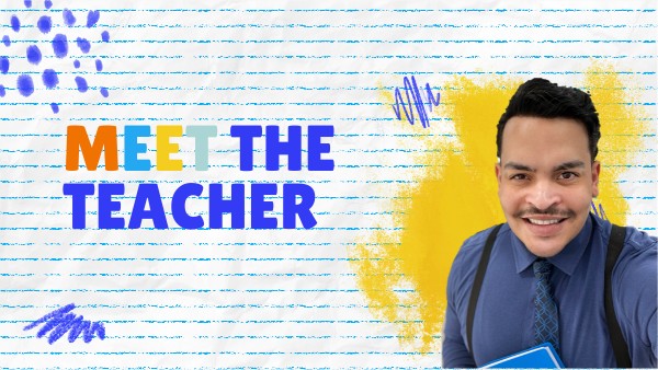 Meet the teacher video