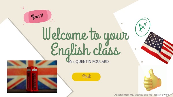 Séance d'accueil - 2des_V1 | Genially