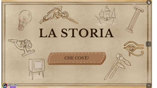 Che cos'è la storia?