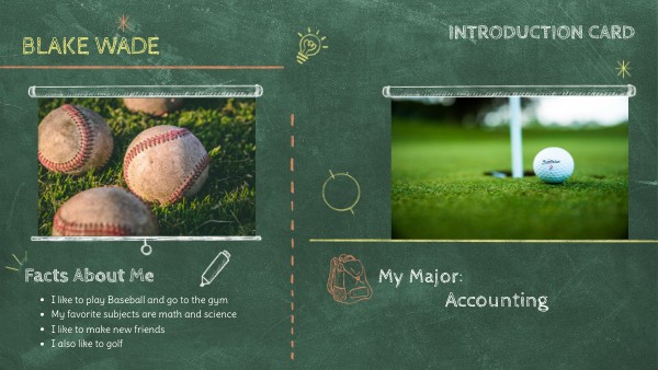 Introduction Card | Genially