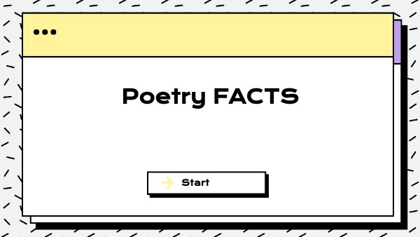 Poetry Facts