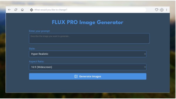 Flux generator