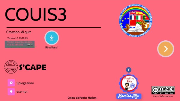 MOOC - COUIS3 CON CAMPI DI RISPOSTA