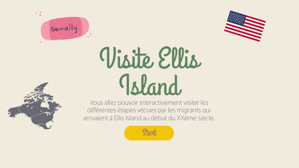 Etapes Ellis Island | Genially