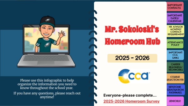 Homeroom Hub Mr. Sokoloski 24.25