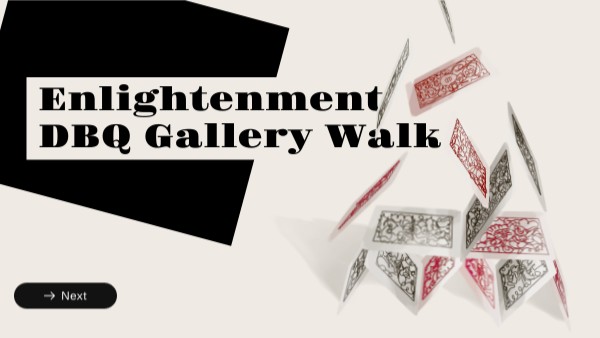 Enlightenment Gallery Walk