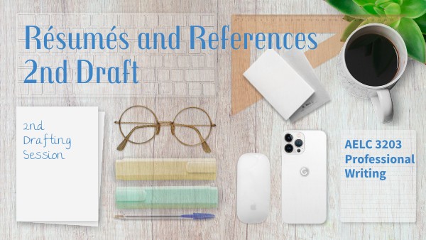 Mattison AELC 3203 R&R 2nd Drafting Session | Genially