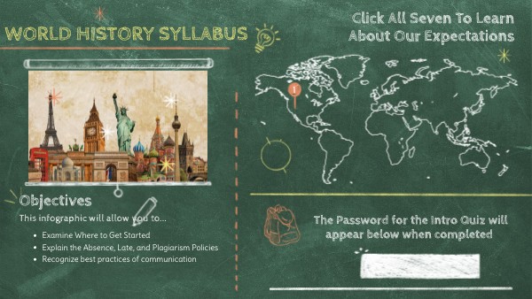 World History Syllabus | Genially