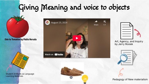 Giving meaning and voice to objects