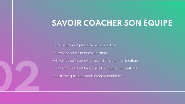 Adopter la posture d'un manager coach -2