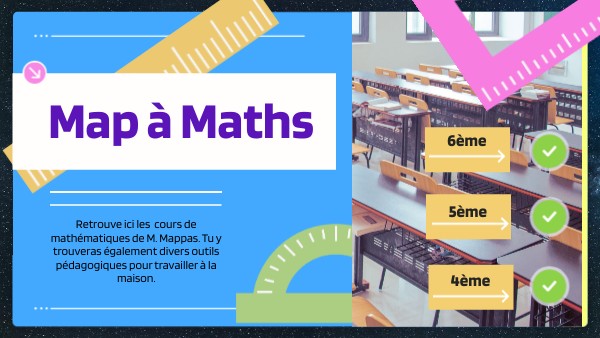 Map à Maths | Genially