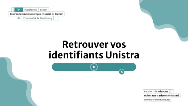 Tuto Réinitialiser MDP Unistra