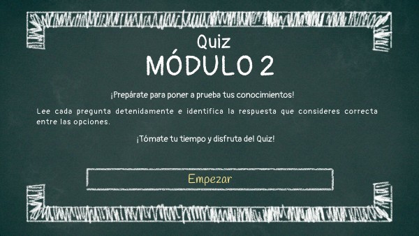 QUIZ PIZARRA Modulo 2 ACA