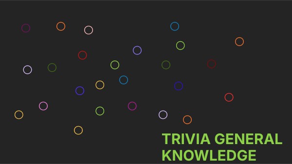 General Knowledge Trivia | Genially