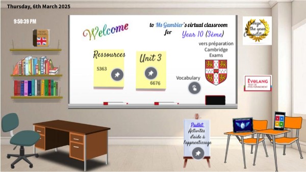 3e Virtual Classroom 2024-2025