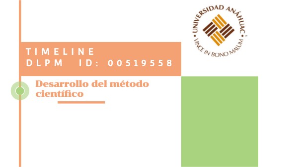Desarrollo del método científico (DLPM)