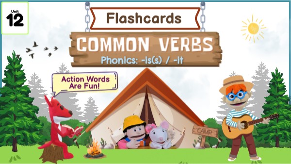 FLASHCARDS | L1U12| COMMON VERBS | Genially