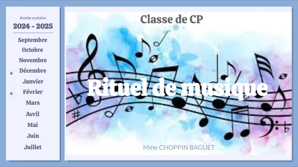 Rituel Ecoute Musicale 2024-2025