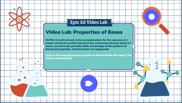 CH B 5 Video Lab: Properties of Bases
