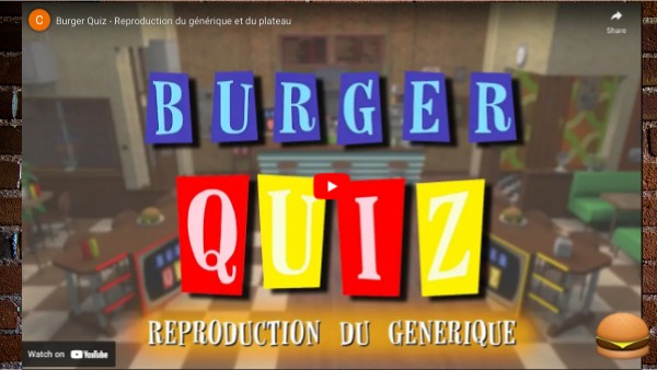 Burger quizz 1 | Genially