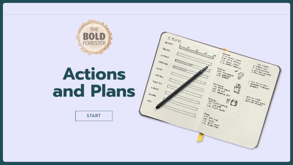 ACTIONS AND PLANS | Genially