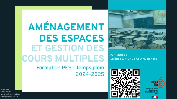 2024-2025 - Gestion des cours multiples