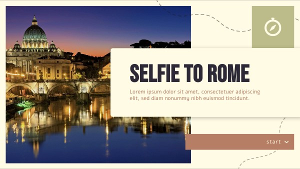 selfie to Rome
