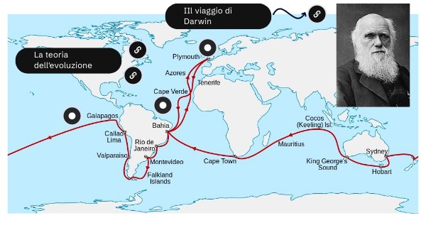 Il viaggio di Charles Darwin