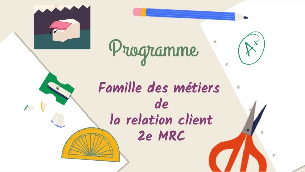 Intro programme 2d MRC