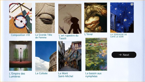 Lien vers les Genially HDA 2024 - 2025