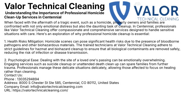 Valor Technical Cleaning