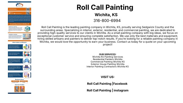 Roll Call Painting | Genially
