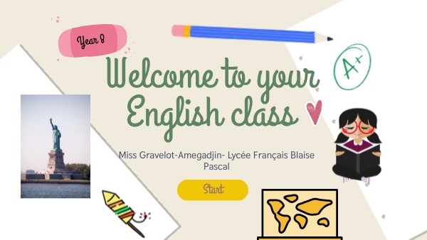 5e séance d'accueil | Genially