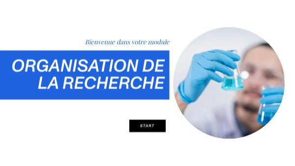 Organisation de la recherche