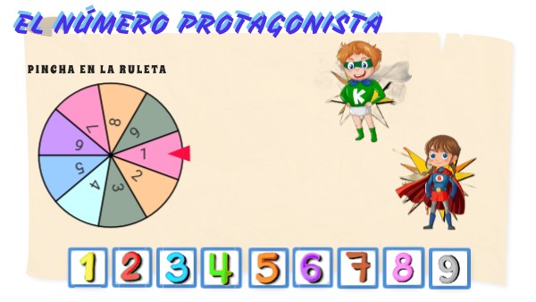 EL NÚMERO PROTAGONISTA superhéroes