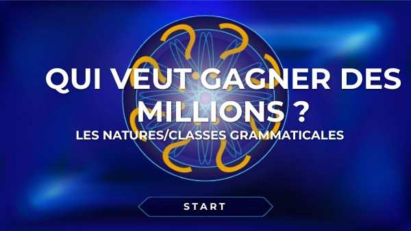 Diagnostic classes de mots