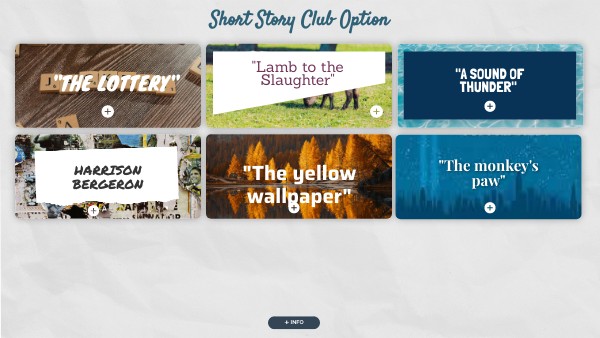 Short Story Club Options
