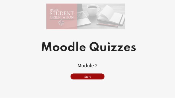 Moodle Quizzes